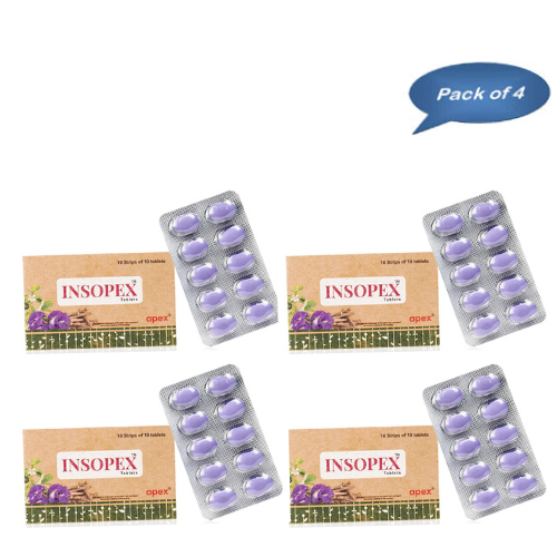 Apex Laboratories Insopex 10 Tablets (Pack Of 4) – Uniqrr.com(यूनिकर)