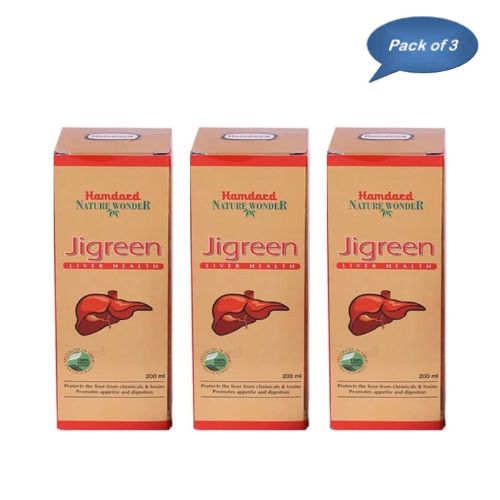 Hamdard Jigreen Syrup 200 Ml (Pack Of 3) – Uniqrr.com(यूनिकर)